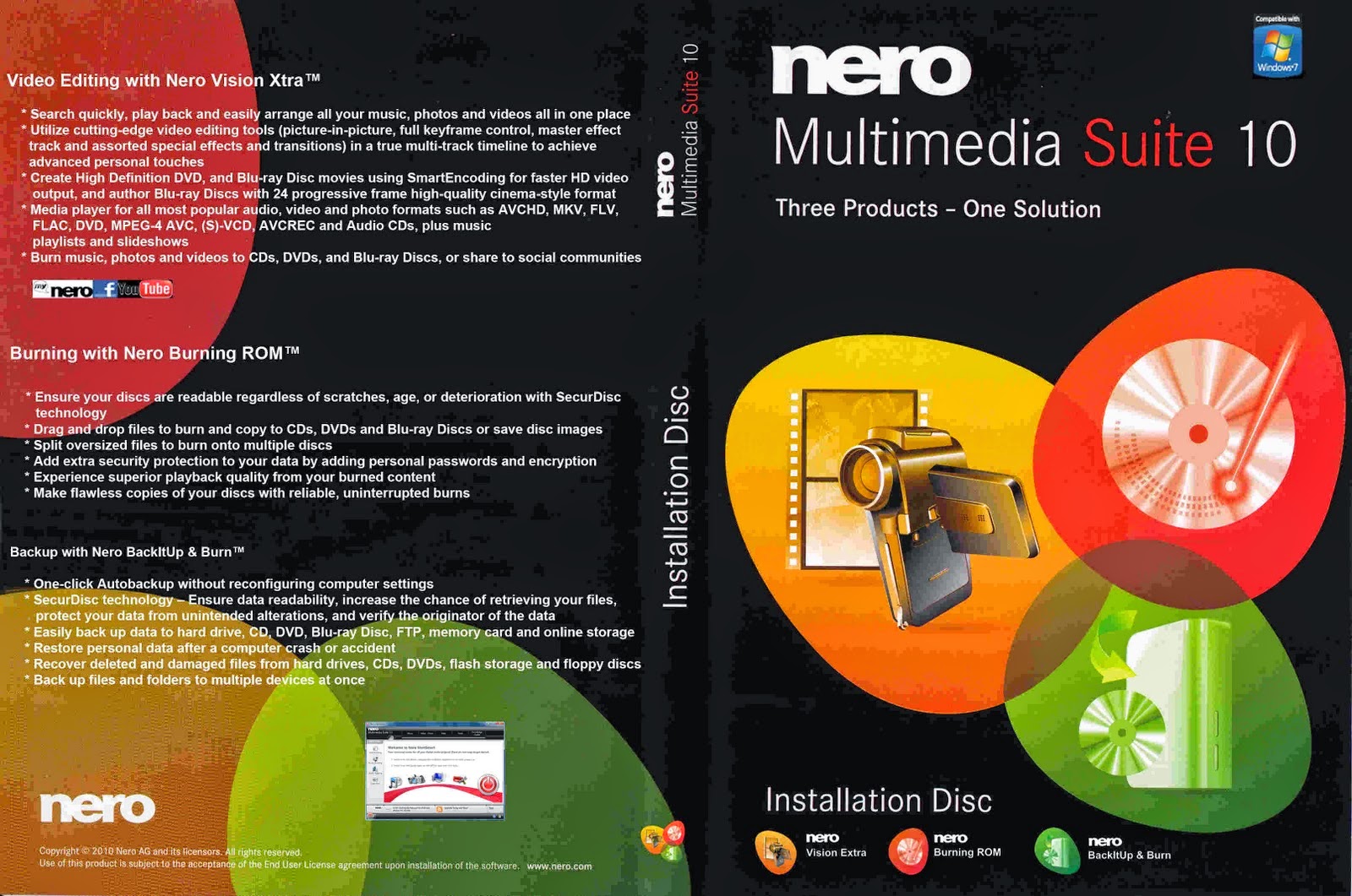 Planeta Tecnologico: Nero 10 Full Español + Patentes Activadas